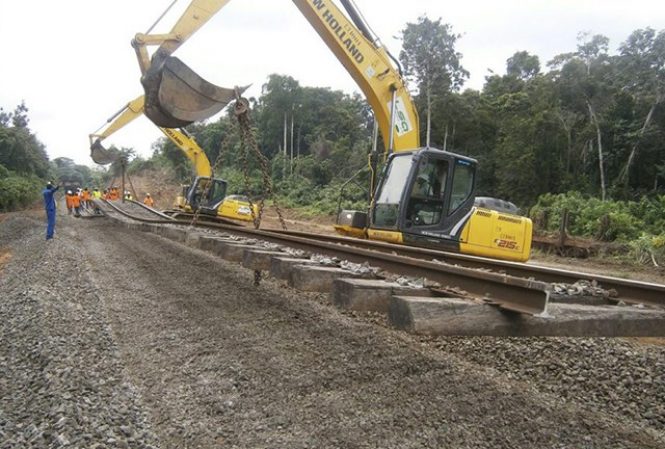 SETRAG Repair Work - Unstable Zones Of The Transgabonais Network ...